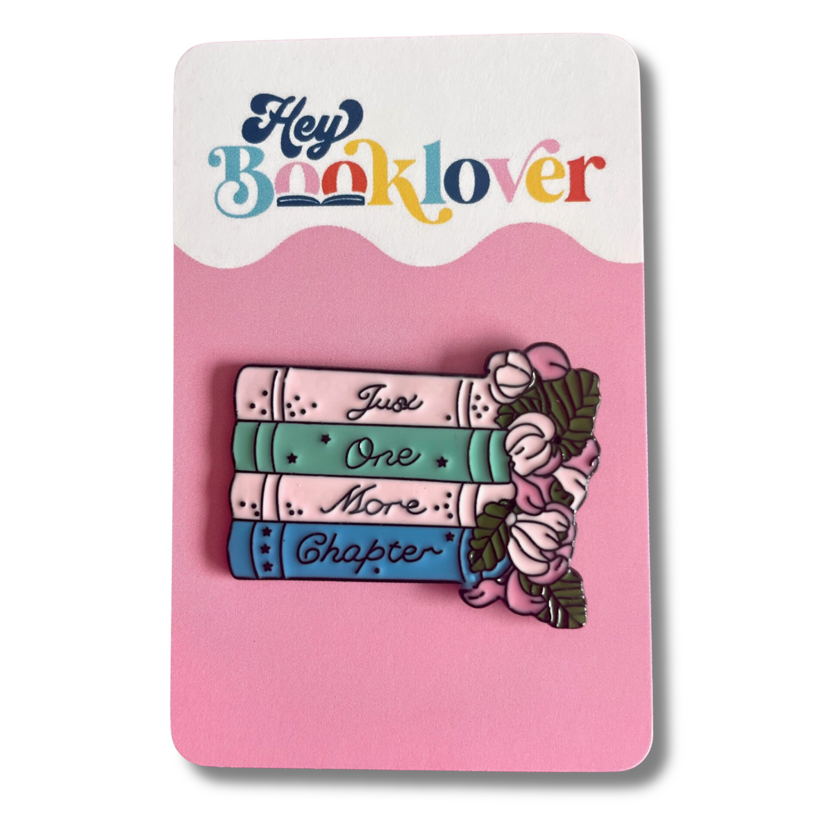 One More Chapter Pin – Hey Booklover