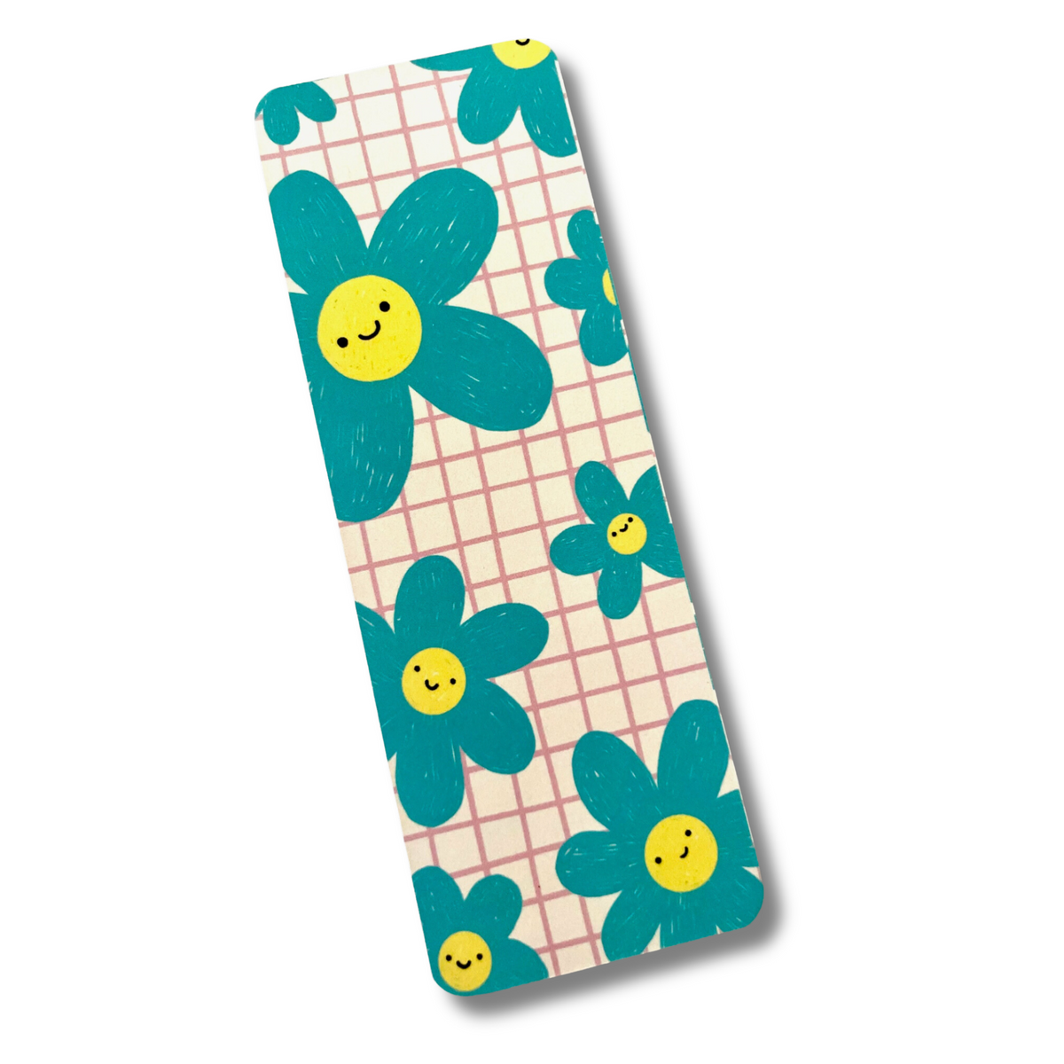 Blue Flower Bookmark – Hey Booklover